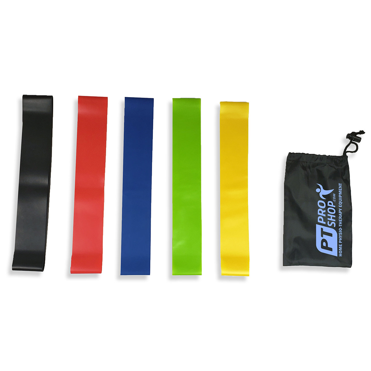 Resistance Loop Bands - Set of 5 – PT Pro Shop